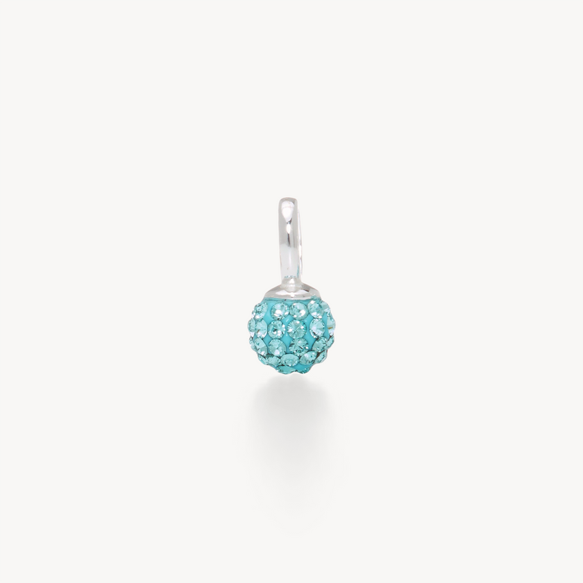 Mini Birthstone Sparkle Ball™ Charm | Hillberg & Berk