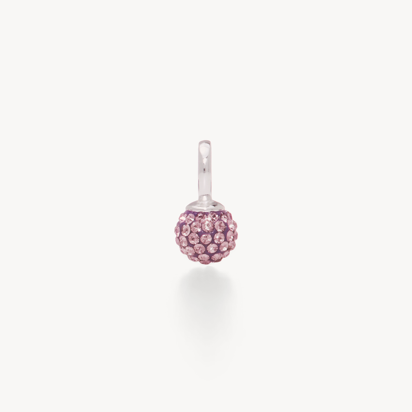 Mini Birthstone Sparkle Ball™ Charm | Hillberg & Berk