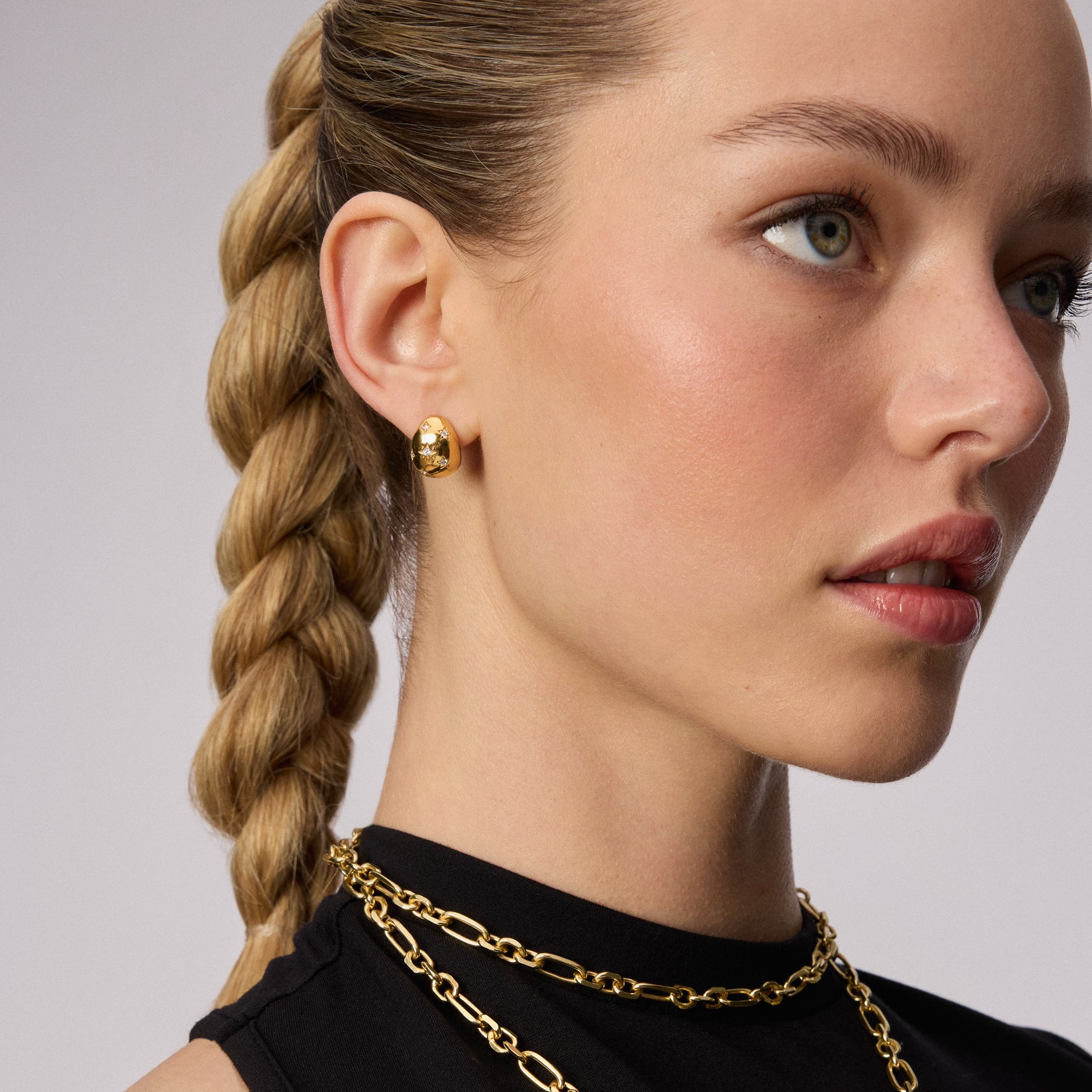 Starburst Studs + Nova Hoops Set | Hillberg & Berk