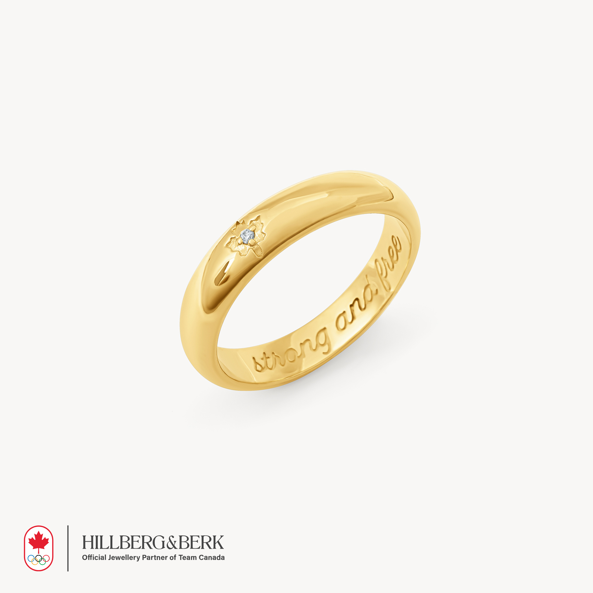 Strong & Free Ring | Hillberg & Berk