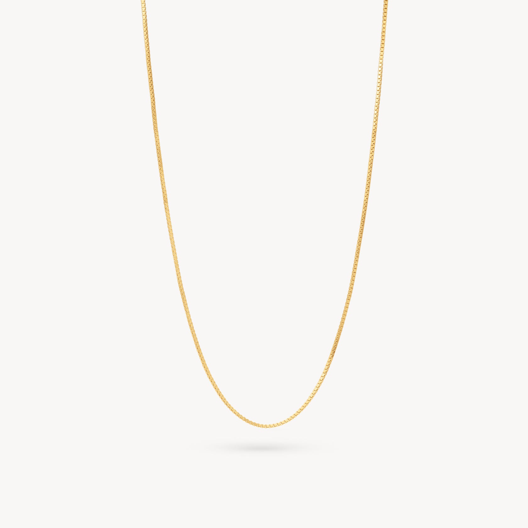 Thin Box Chain | Hillberg & Berk
